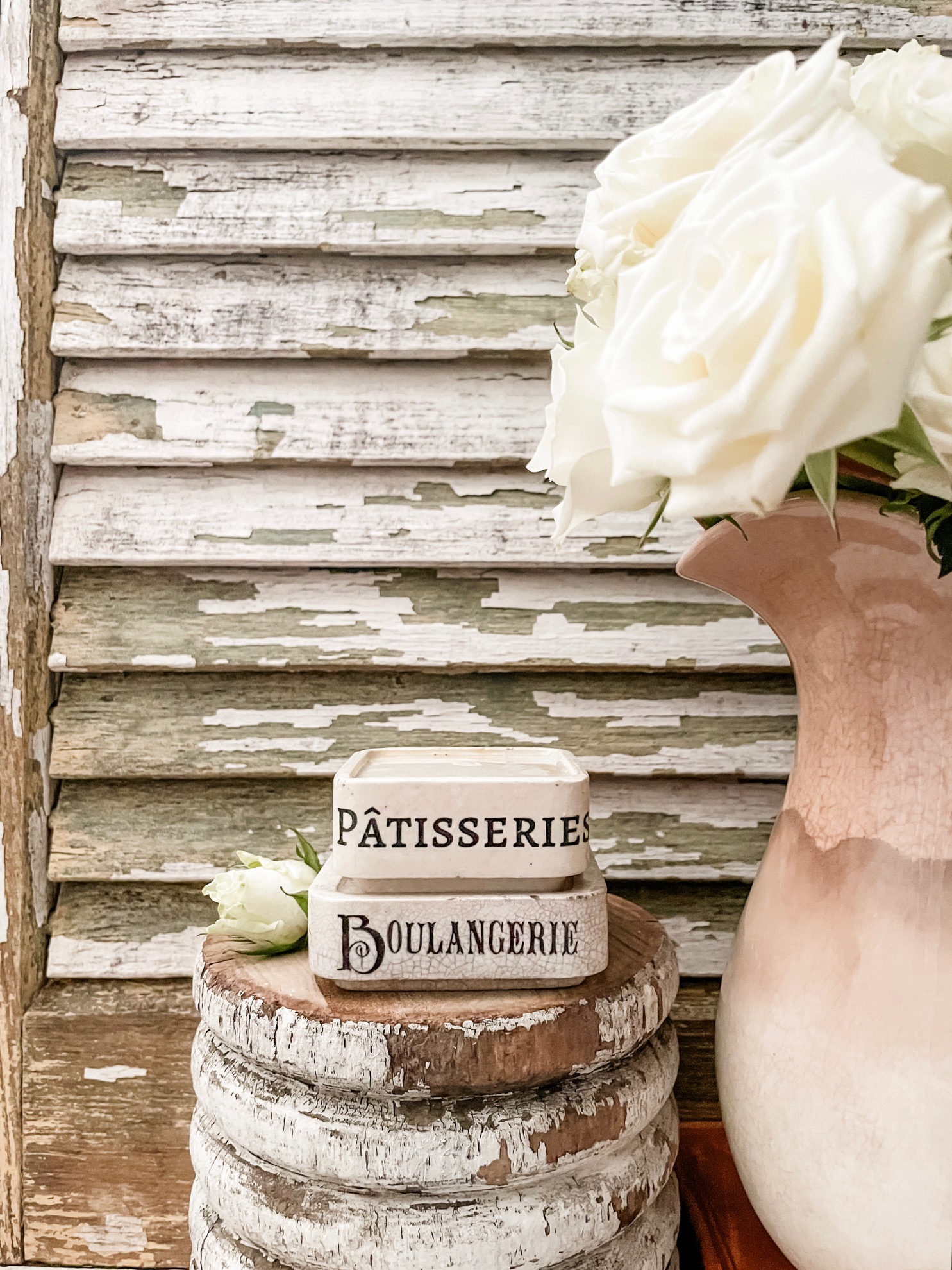 Blackdog Creations - Antique English-Ironstone Rare Square stack of 2 ...