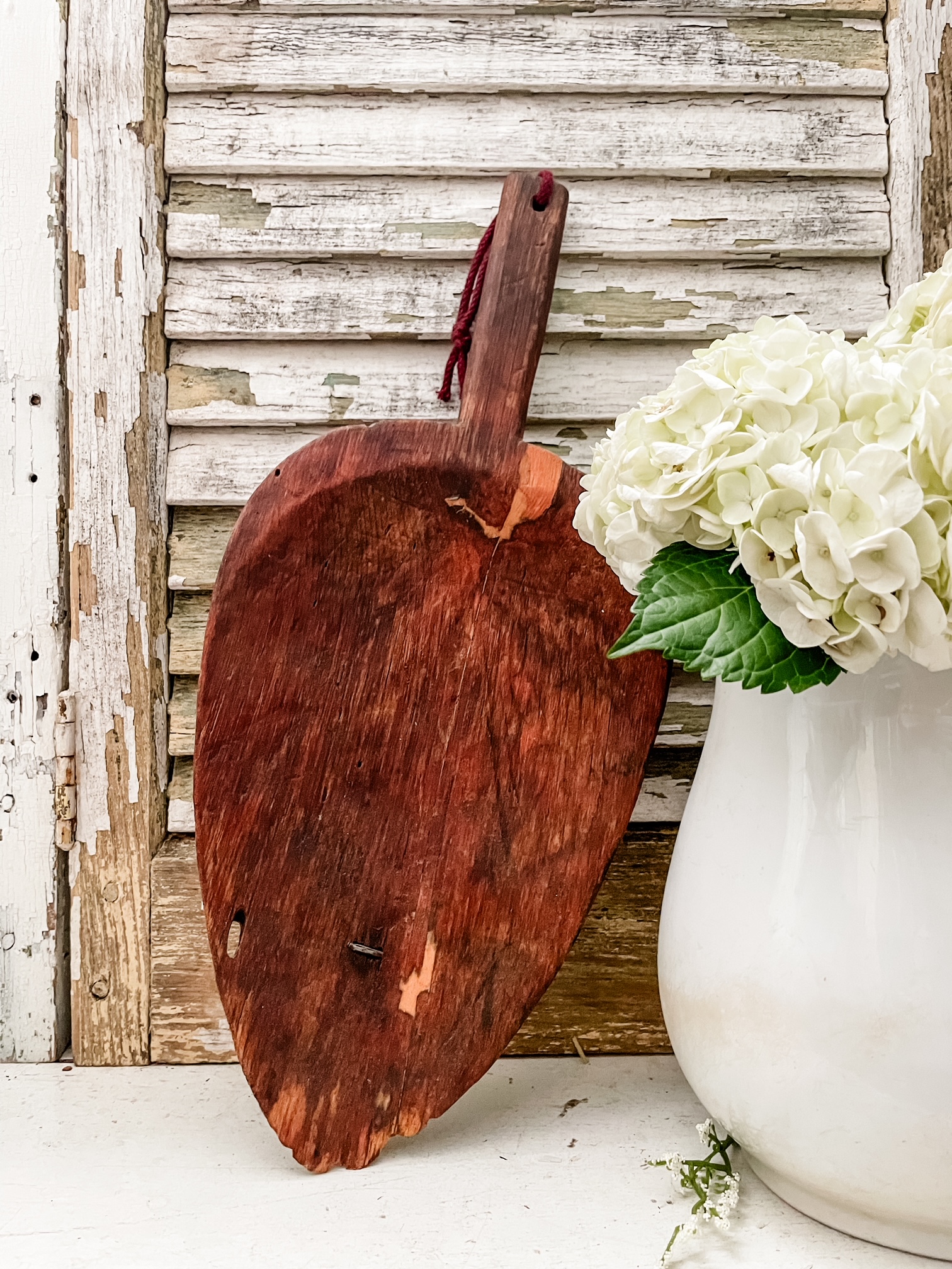 Blackdog Creations - Antique Wood Scoop, Primitive piece, Hand carved ...