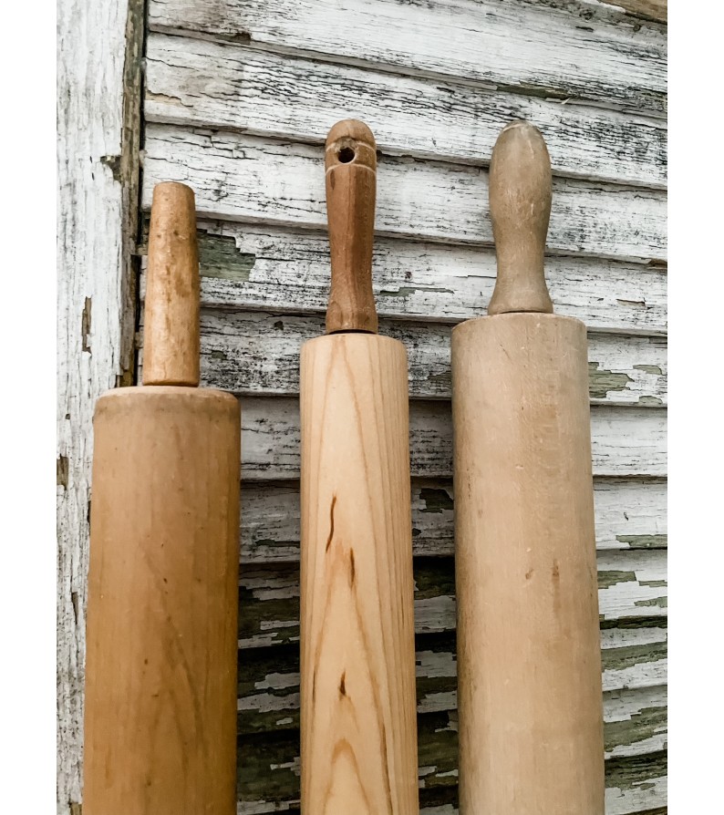 Blackdog Creations - Vintage Wood Rolling Pins