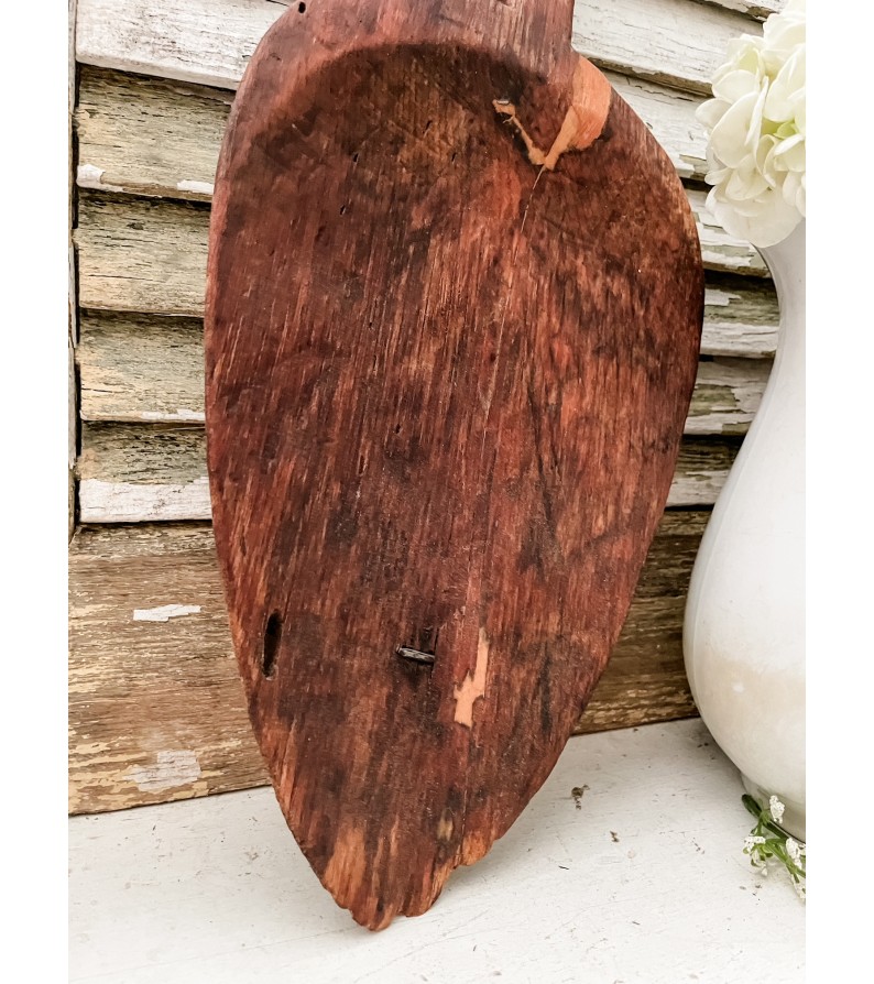 Blackdog Creations - Antique Wood Scoop, Primitive piece, Hand carved ...