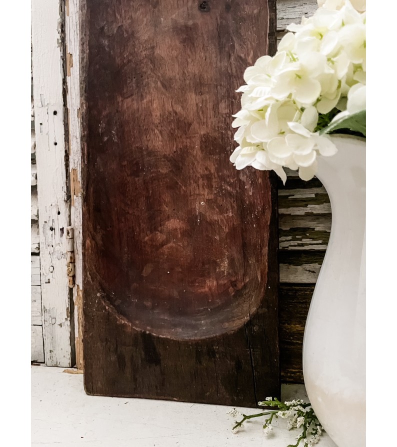 Blackdog Creations - Antique, Primitive Wooden Dough Bowl - Beautiful ...