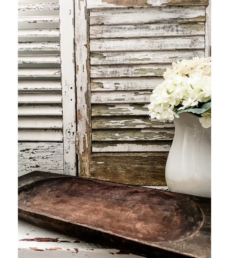 Blackdog Creations - Antique, Primitive Wooden Dough Bowl - Beautiful ...