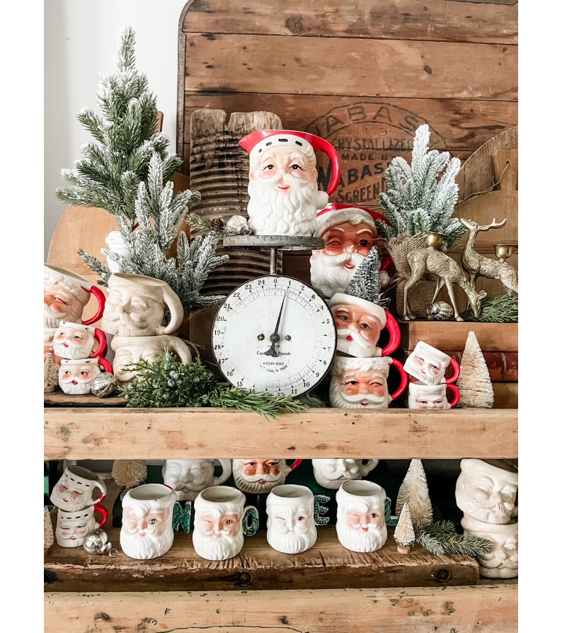 Blackdog Creations - CUSTOM ORDER for Heather A - Reserved - Santa Pitcher