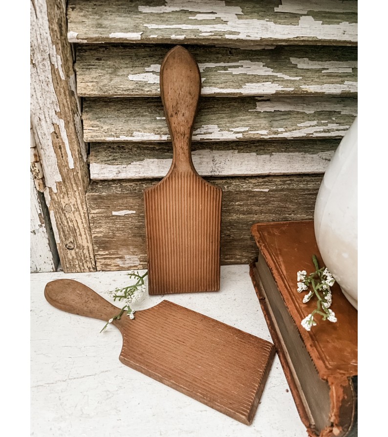Blackdog Creations - Antique European Wood Butter Paddles - Set of 2 ...
